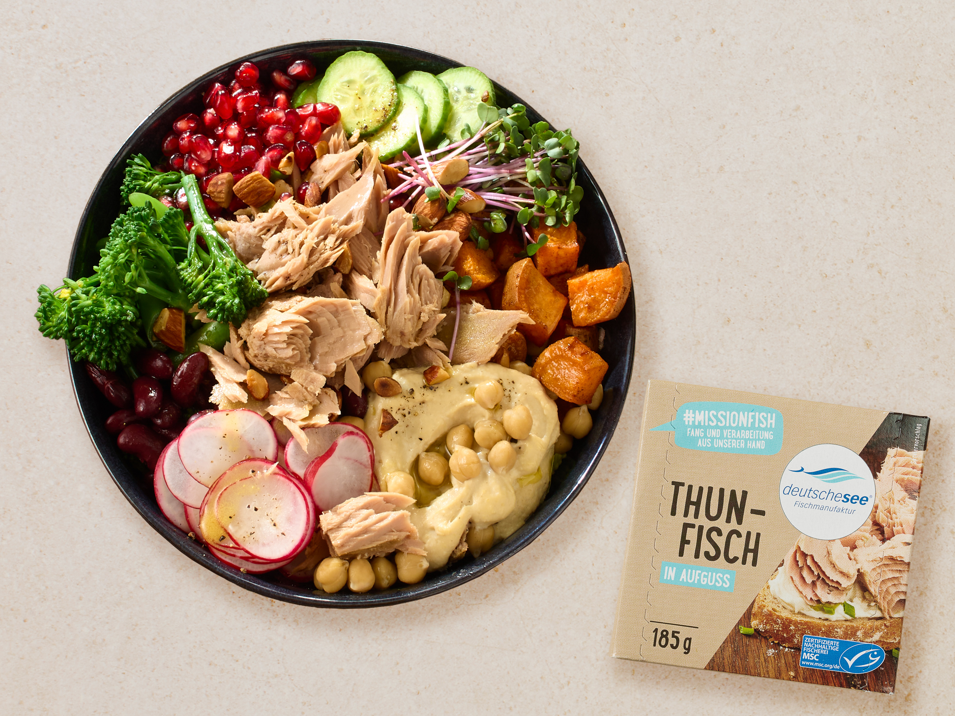 Rezept: Proteinbowl mit Thunfisch