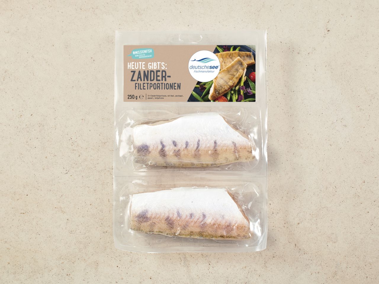 Tiefgekühlte Zanderfilets – frisch & praktisch portionierbar. Jetzt ...
