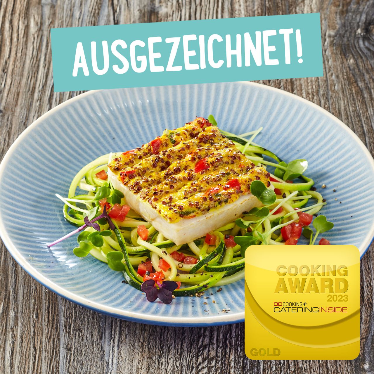Rezept: Seehechtfilet auf Wokgemüse