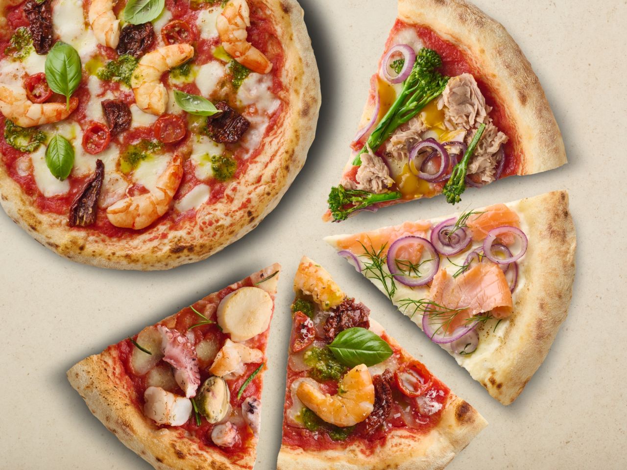 Pizza Freda Meeresfrüchte-Pizzen online bestellen | Deutsche See