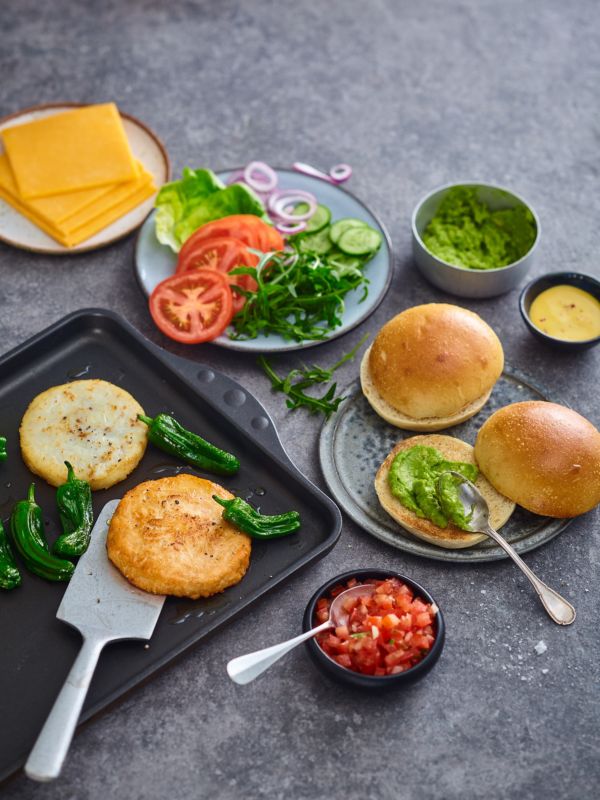 Alle Zutaten für den perfekten Burger